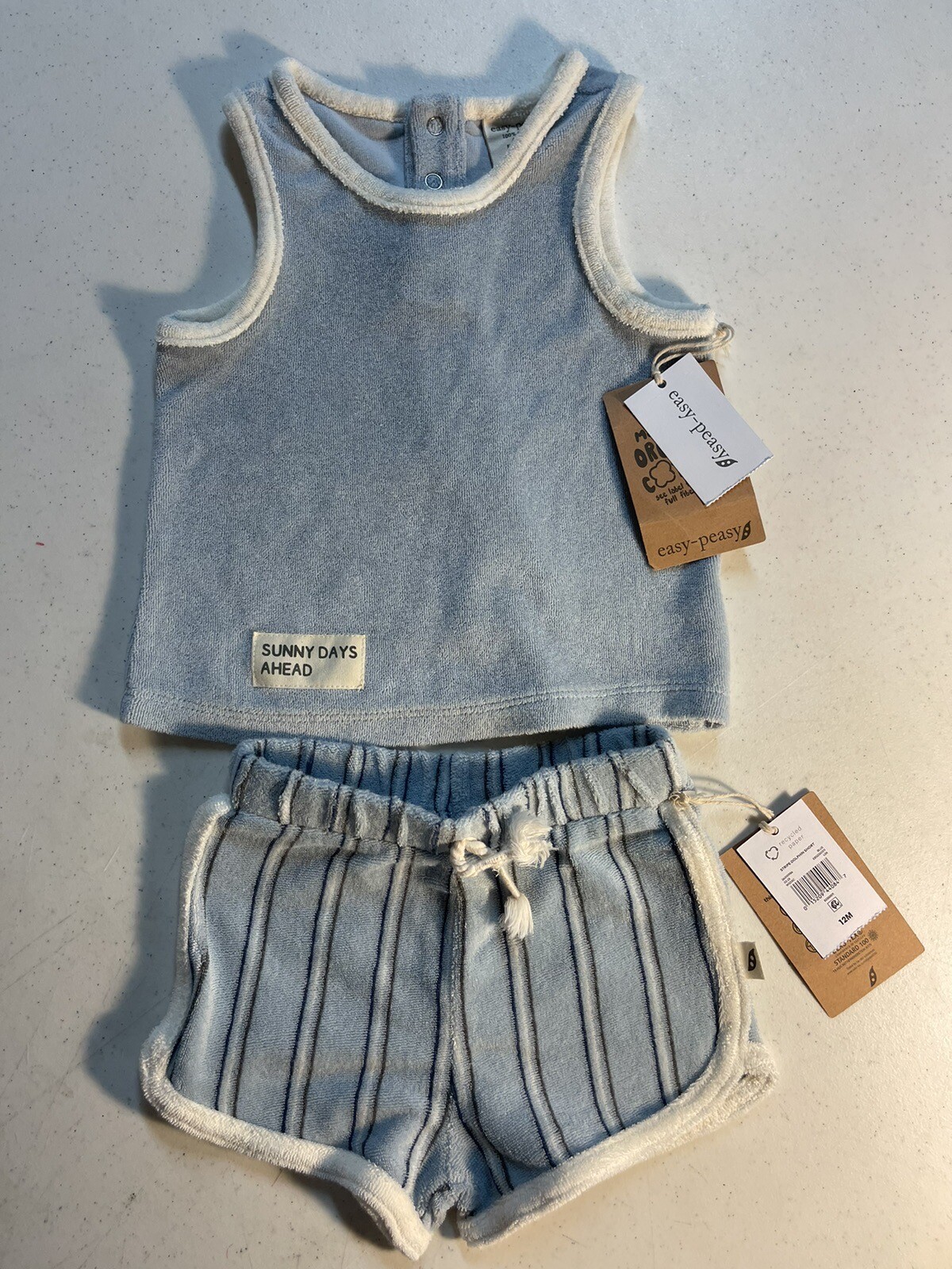 Easy Peasy Tank & Short Set 12M New SKU A4 | eBay