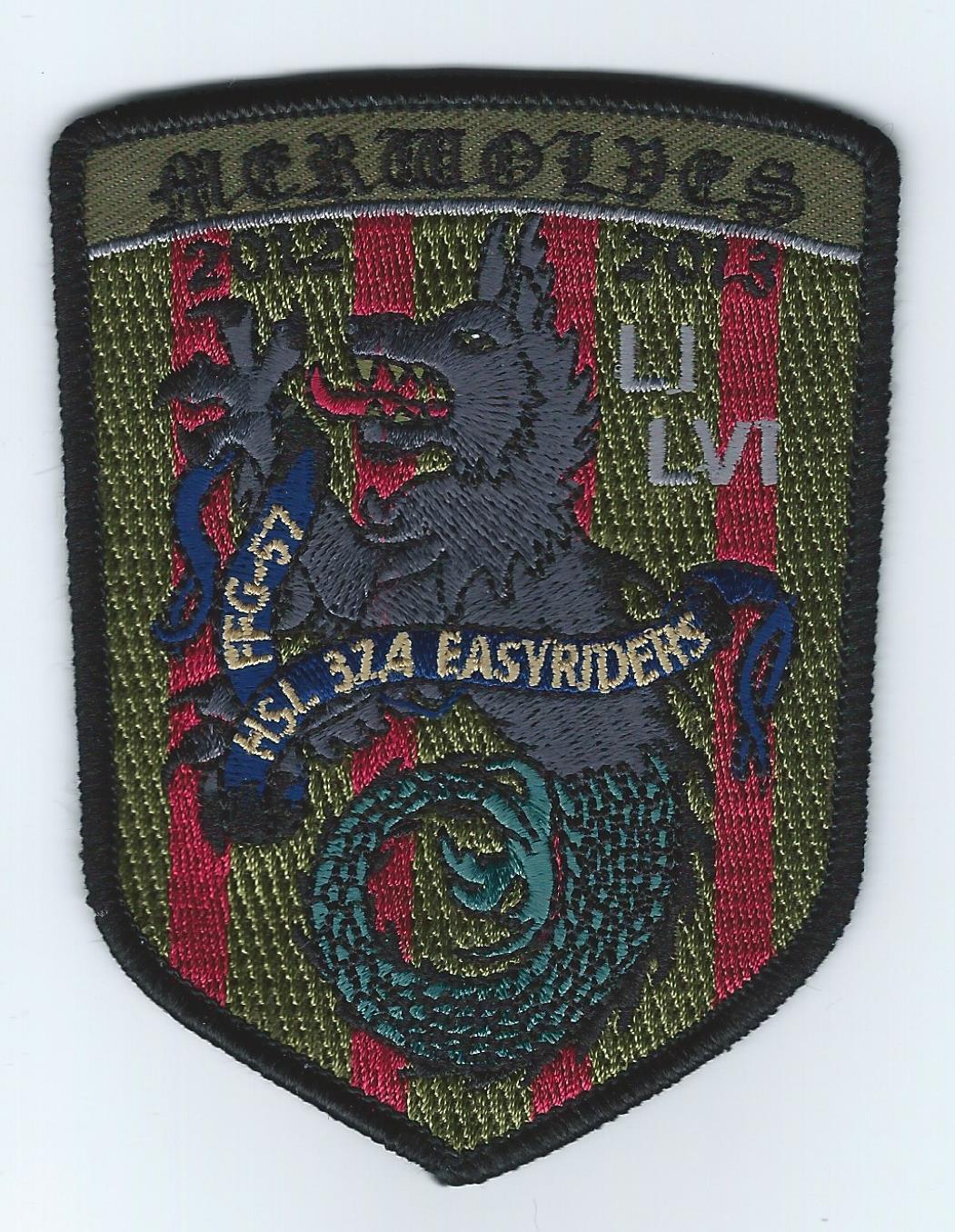 HSL-37 DET 4 "EASY RIDERS" 2012-13 CRUISE subdued patch | eBay