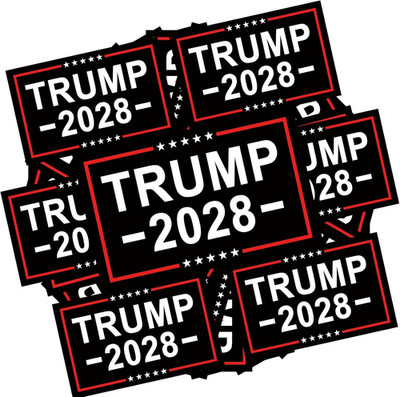 100Pcs Trump 2028 Stickers 2028 President Election Stickers and Decal ...