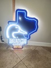 BUSCH LIGHT BEEr Duck Quack One BAR SIGN MAN CAVE Deer Texas State Led ...