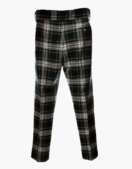Men's Tartan Acrylic Wool Tartan Trousers Trews Golf Pant Scottish ...