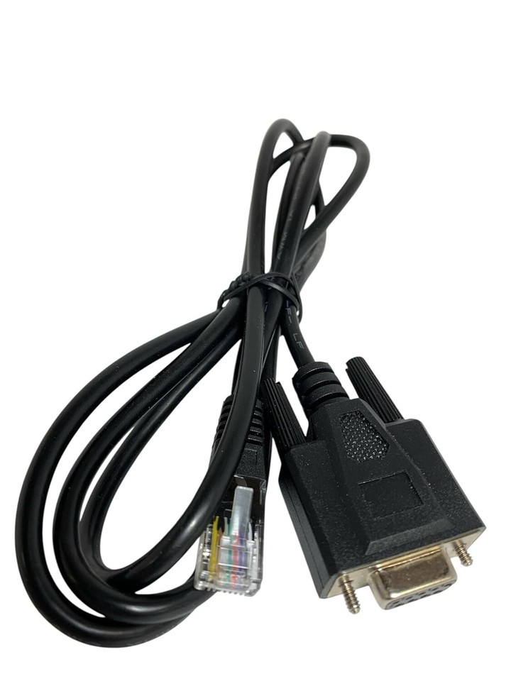 RJ45 To RS232 DB9 9pin Serial Port Female To RJ45 Male Cat5 Ethernet ...