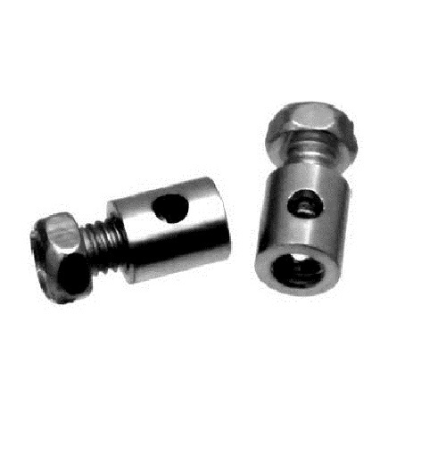 Cable adjuster gas barrel clamp MOTORCYCLE BIKE CAR SCOOTER guide ...