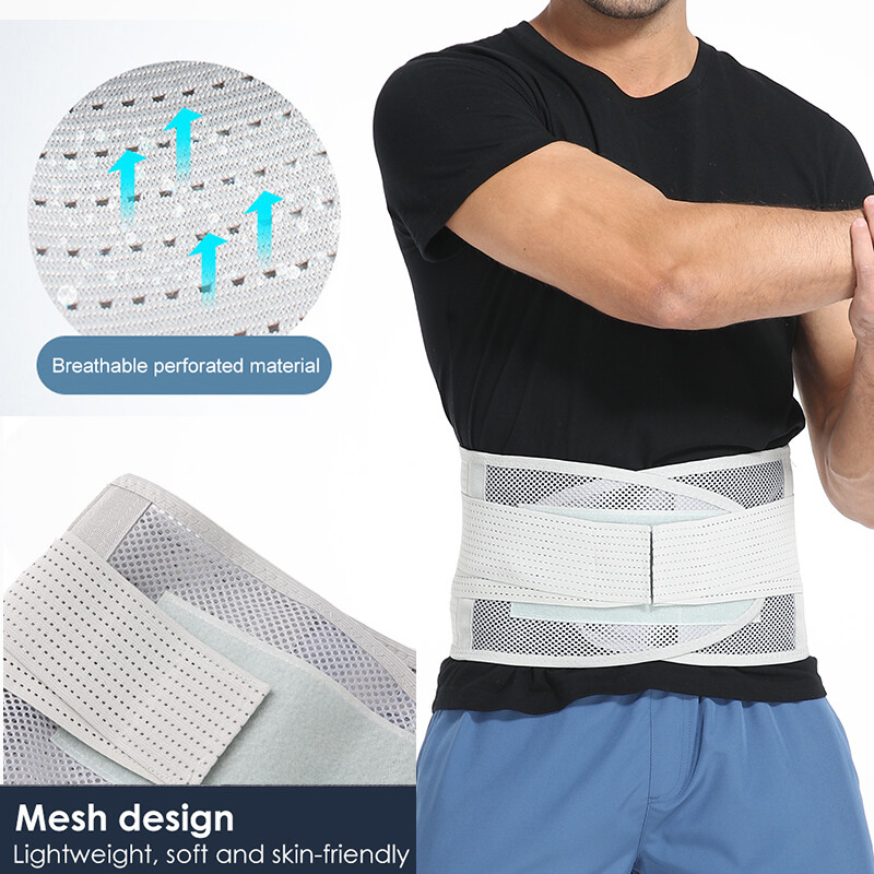 Abdominal Binder Hernia Belt Waist Compression Umbilical Bandage Back ...