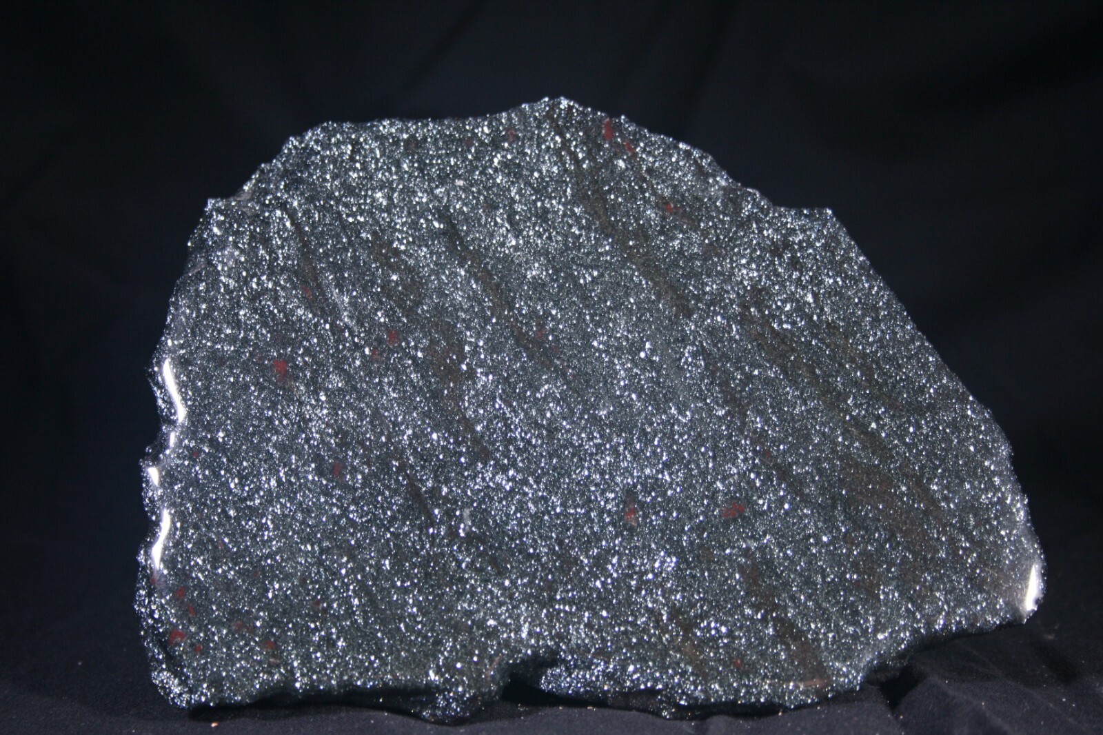 Polished Specular Hematite Slab | eBay