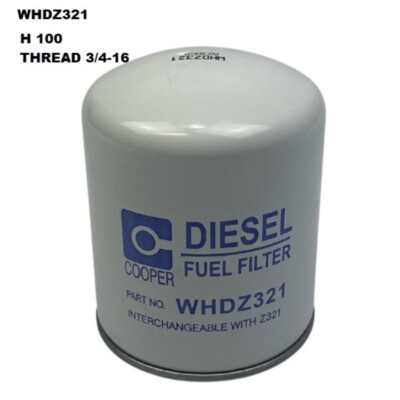 WesFil Fuel Filter Z321 / HDZ321 suits Isuzu 8943940791 | eBay Australia