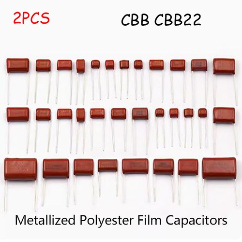 CBB CBB22 Metallized Polypropylene Film Capacitors 101J to 824J 63V ...