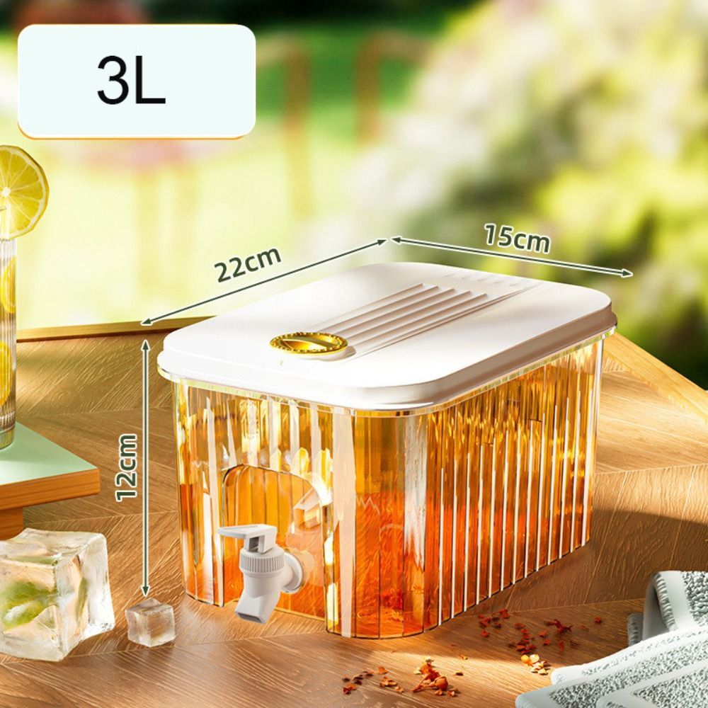 Keep Fresh Drink Bucket with Faucet Cold Water Bucket Fruit juice ...