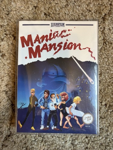 Maniac Mansion NES Nintendo New Sealed Limited Run Games LRG with Card ...