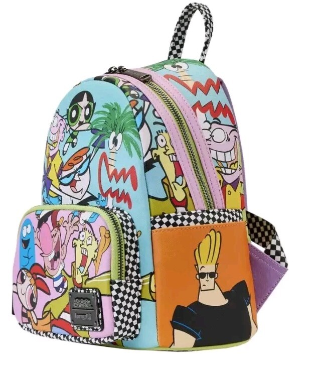 NWT Loungefly Cartoon Network Retro Collage Mini Backpack Rare new ...