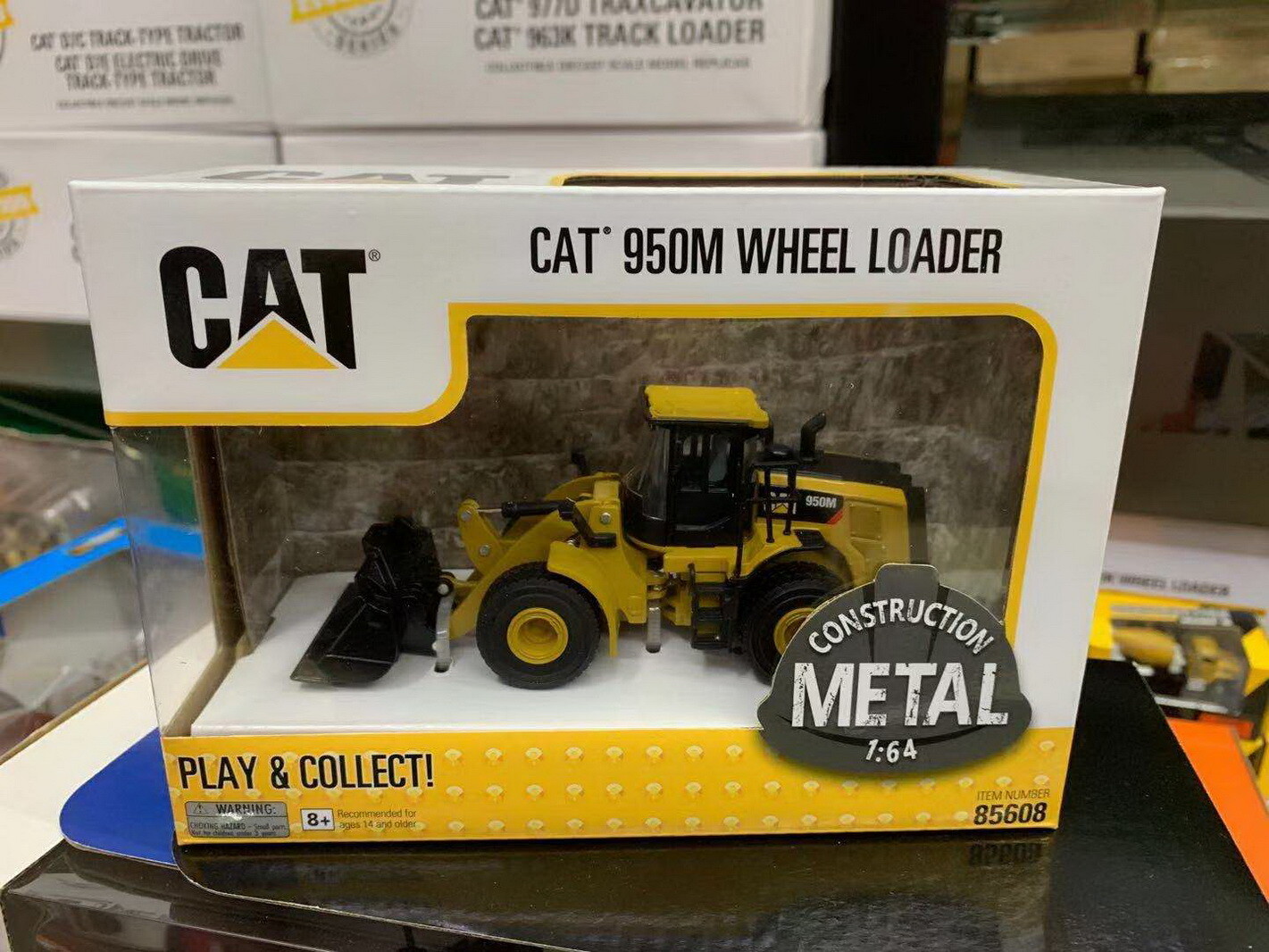 DM 1/64 Scale Caterpillar Cat 950M Wheel Loader Diecast Model #85608 | eBay