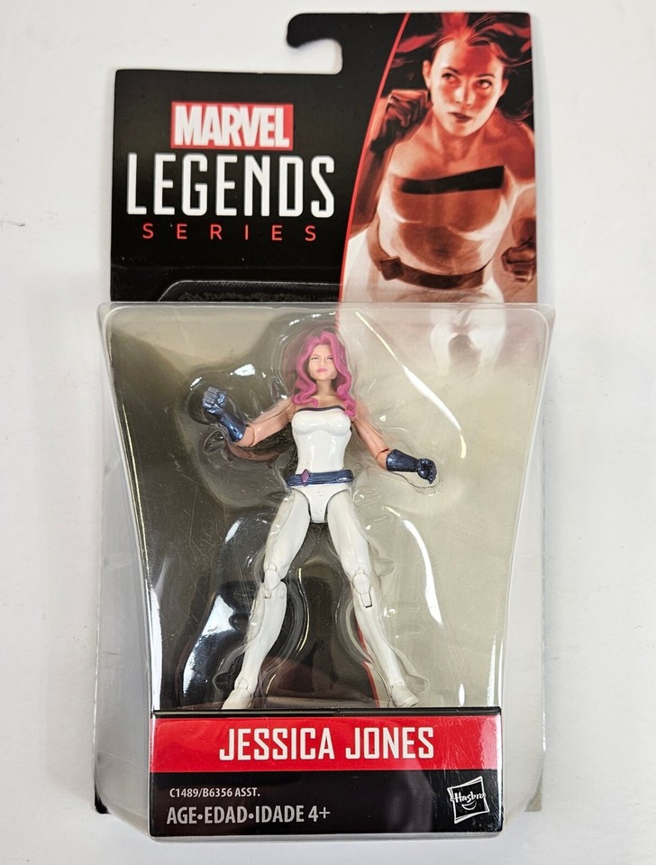 JESSICA JONES FIGURE MARVEL LEGENDS SERIES DEFENDERS MOSC HASBRO 4 ...