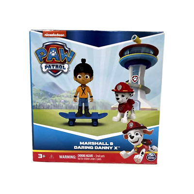 Paw Patrol Daring Danny X Skateboard And Marshall Figure Set 2024 Ebay
