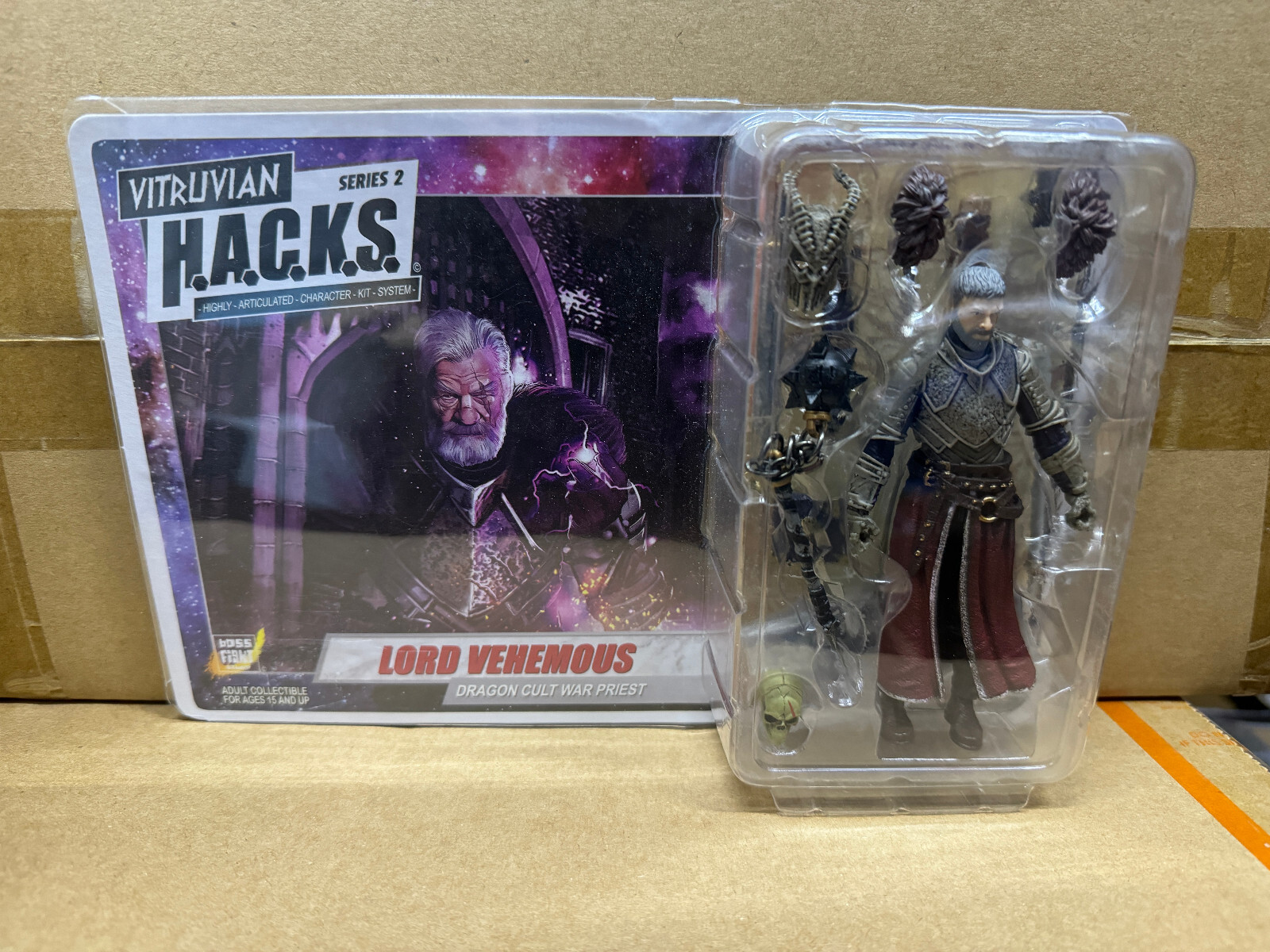 Boss Fight Studio Vitruvian HACKS Lord Vehemous War Priest 1/18 Action ...