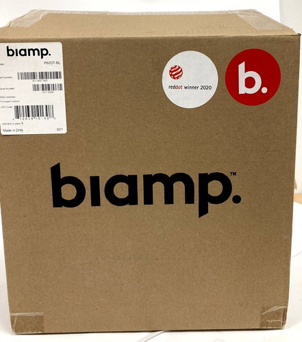 New Single BIAMP Apart P60DT-BL Black 6.5” Two-Way Pendant Loudspeaker ...