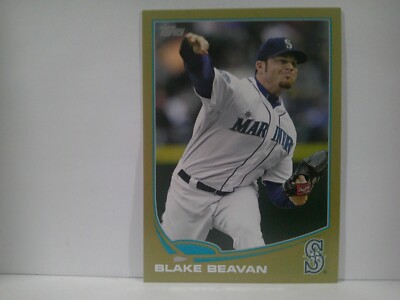 2013 (MARINERS) Topps Gold #431 Blake Beavan/2013 | eBay