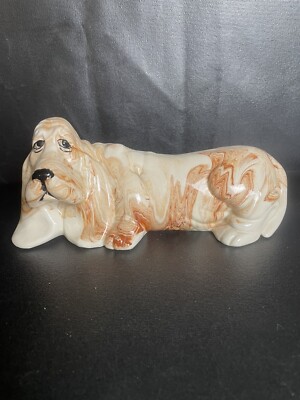 VTG Ceramic Dog Stylized Basset Hound 1975 USA Duncan Productions ...
