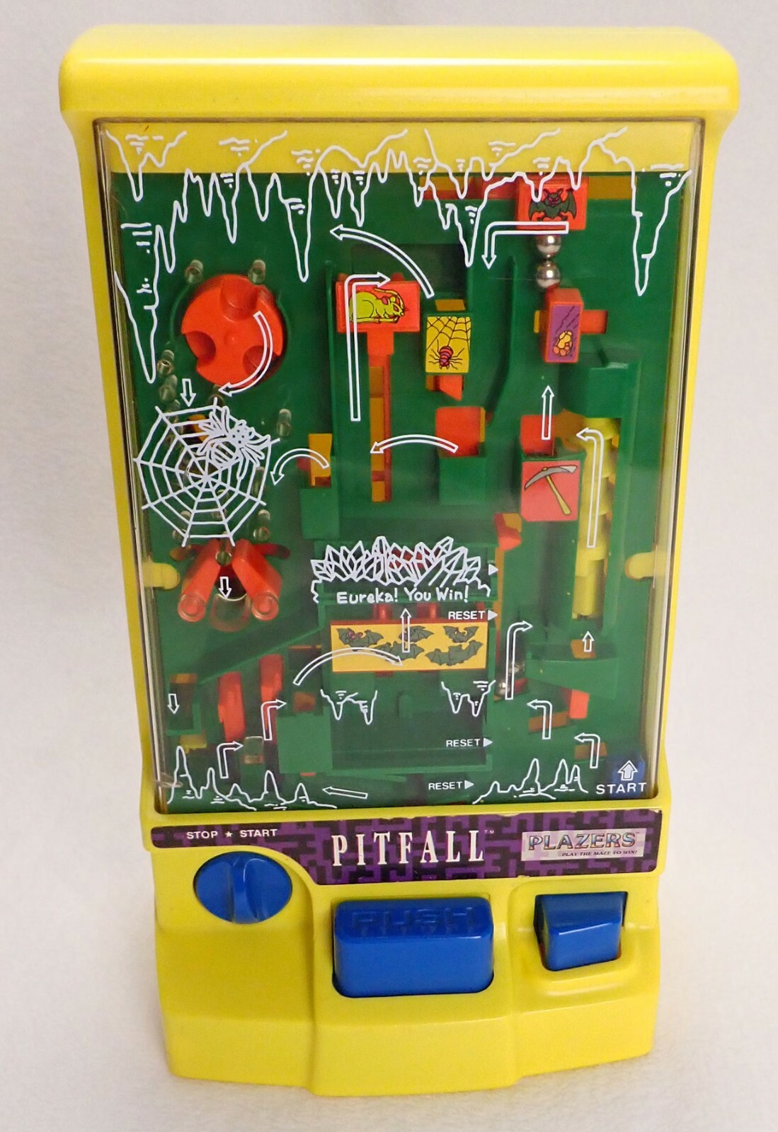 Vintage 1990 Tomy PITFALL Plazers Battery Operated Maze Game Rare | eBay