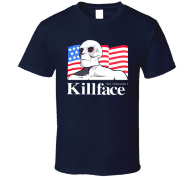 Frisky Dingo Killface For President T Shirt | eBay