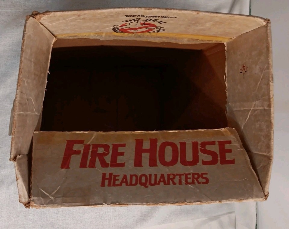 Vintage Collectors Kenner The Real Ghostbusters Firehouse BOX ...