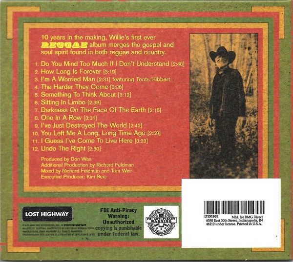 Willie Nelson - Countryman (CD, Album, Club) (Very Good Plus (VG+ ...