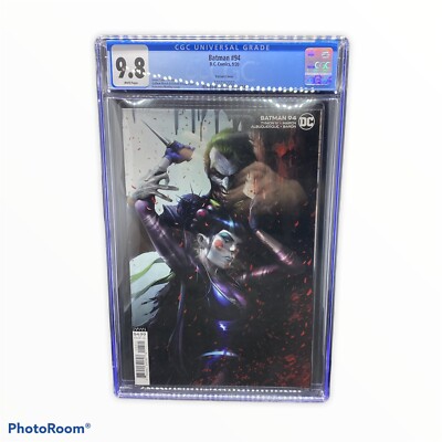 DC Comics Batman #94 Francisco Mattina Joker Variant Cover CGC 9.8 | eBay