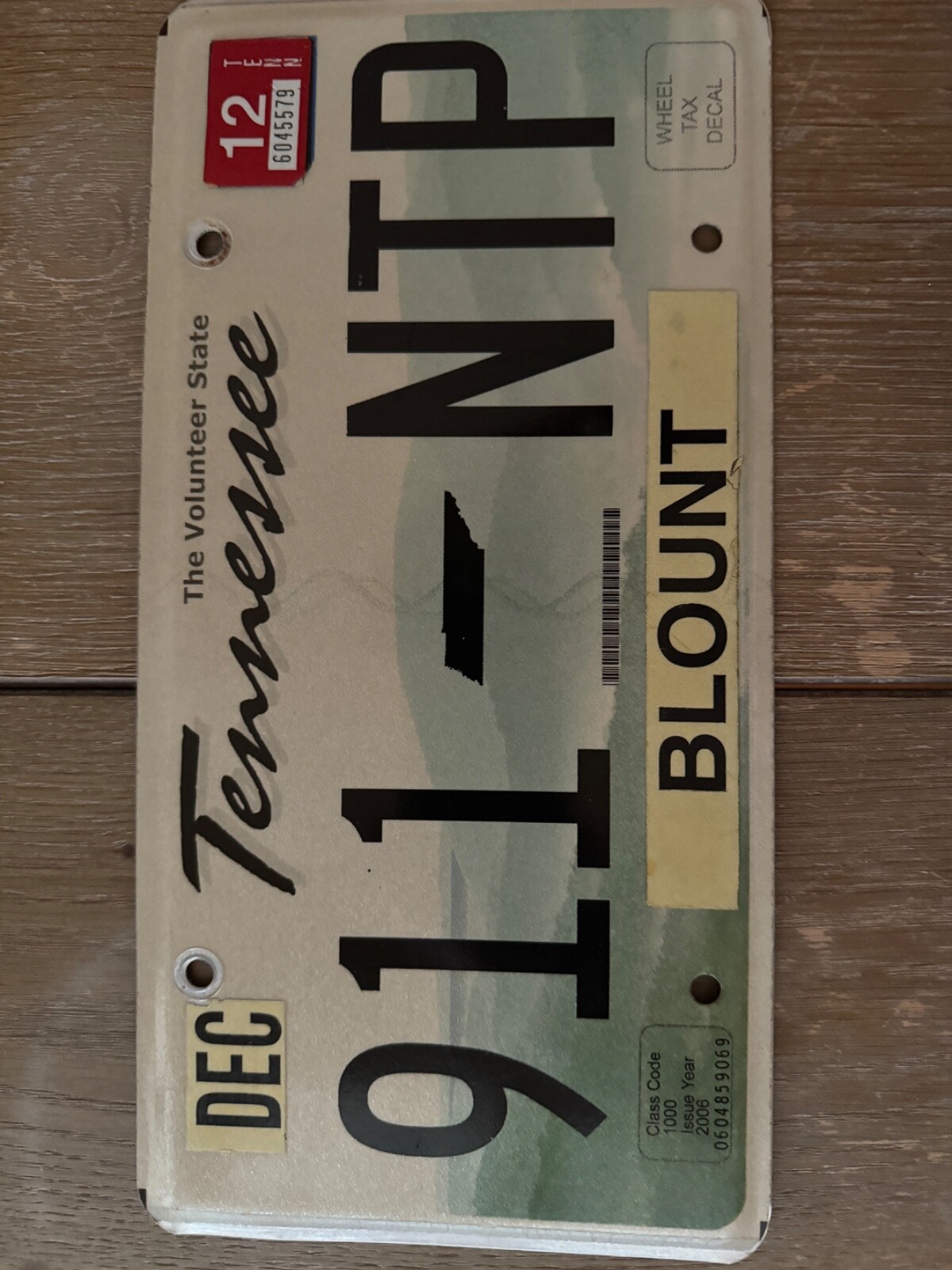 Porsche 911 License Plate Car Tag Tennessee Porsche | eBay