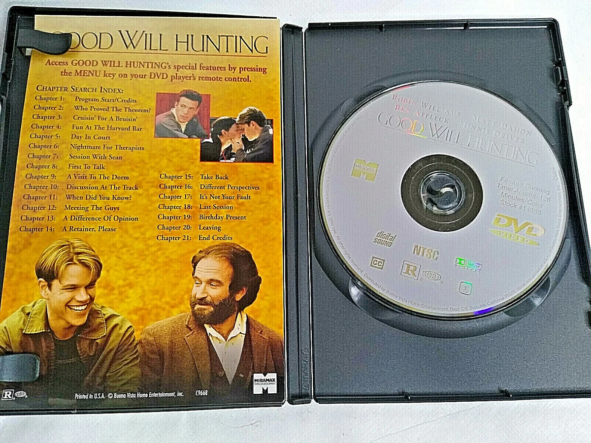 Ben Affleck Good Will Hunting Retainer