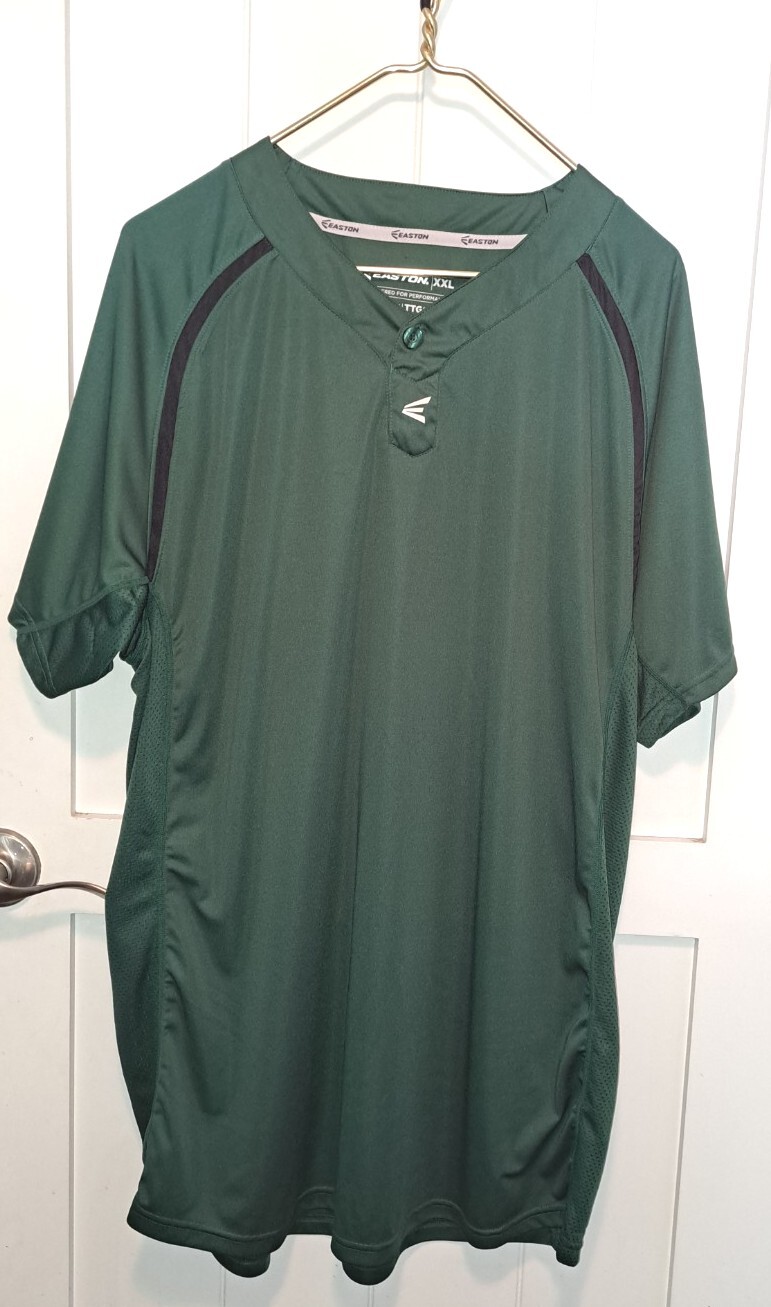 Men's Easton Performance XXL TTG Green Athletic Shirt | eBay