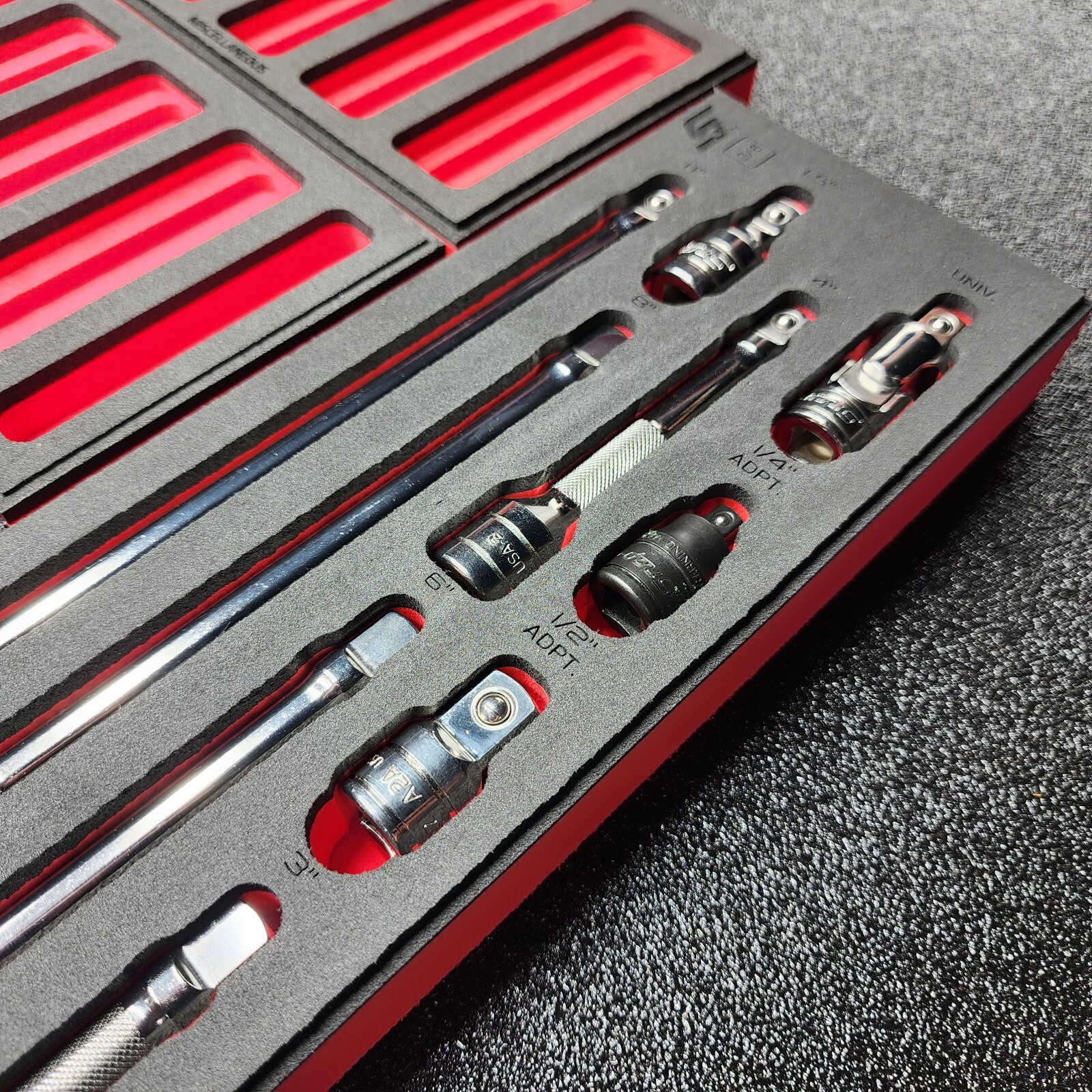 Snap-on Tools NEW 12-POINT RED 101pc 3/8" Drive General Service Set ...