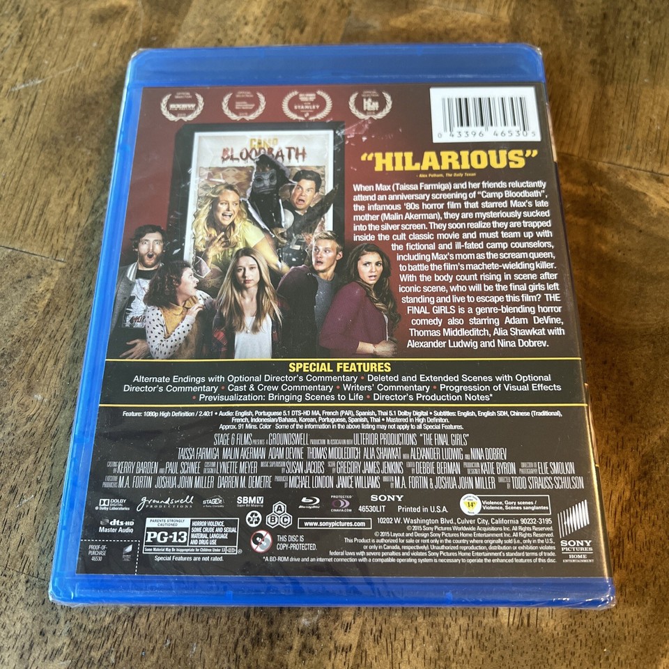 The Final Girls (Blu-ray) NEW / SEALED - FREE SAME DAY SHIPPING ...