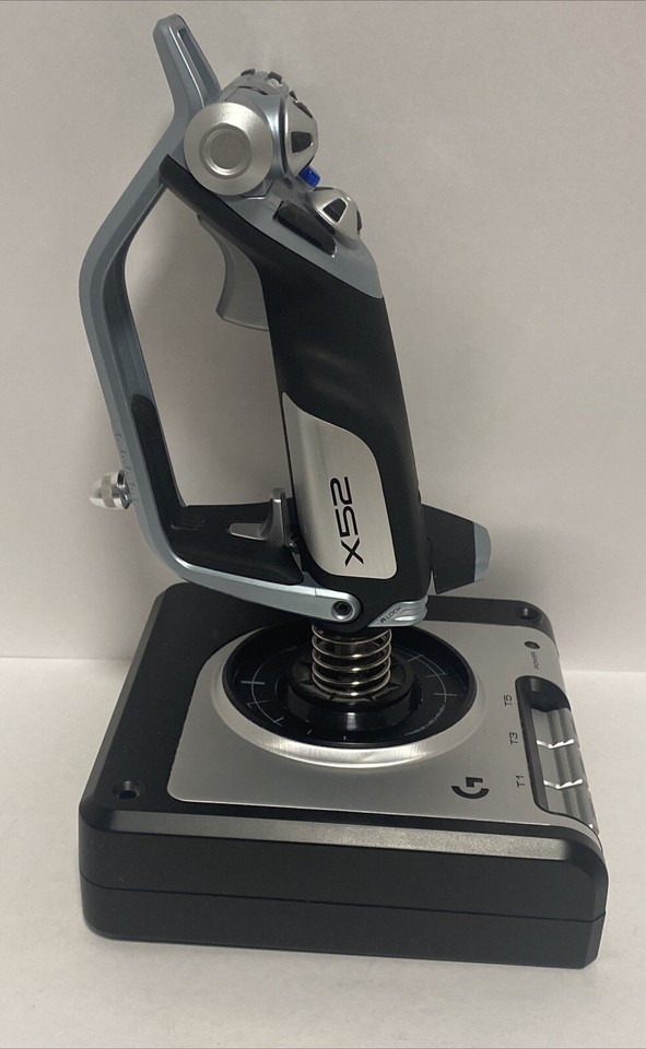 Logitech Saitek X52 HOTAS Throttle and Stick Flight Control System/Read ...