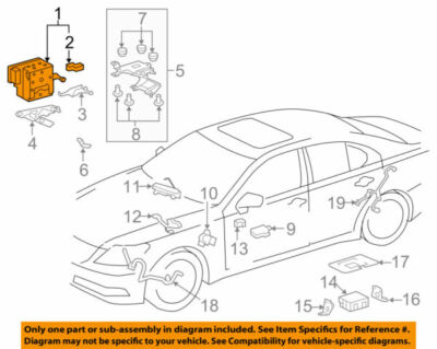 44050-50110 Toyota Actuator assy, brake 4405050110, New Genuine OEM ...
