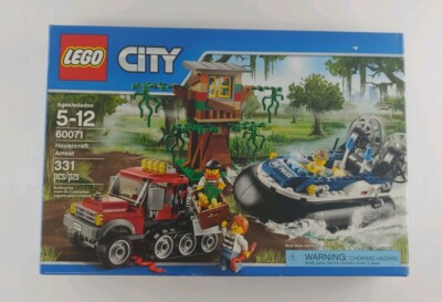 LEGO 60071 Hovercraft Arrest City Off-roader Treehouse Police RETIRED ...