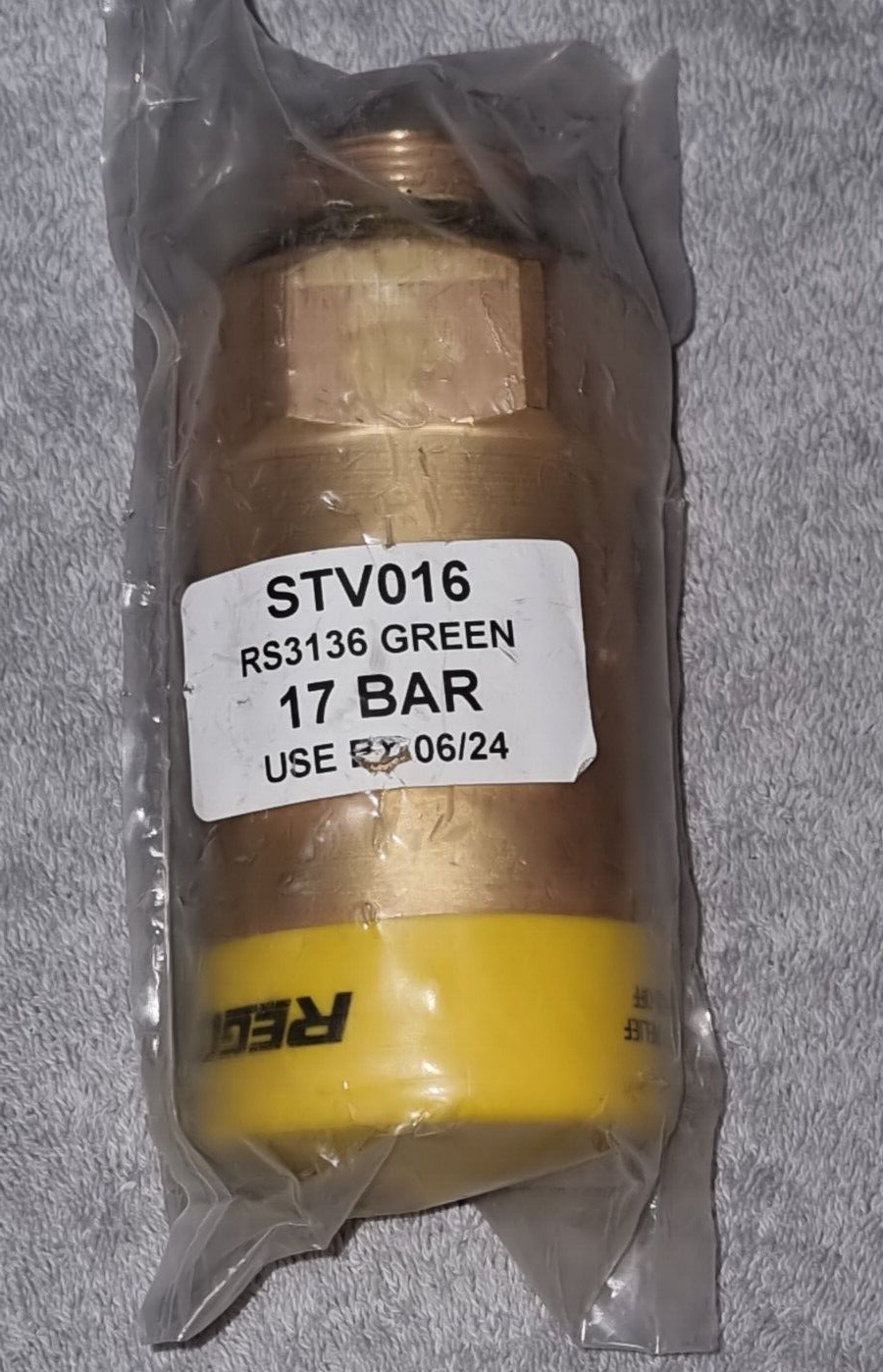 RegO SAFETY VELVE - RS3136 / 17 bar for sale online | eBay