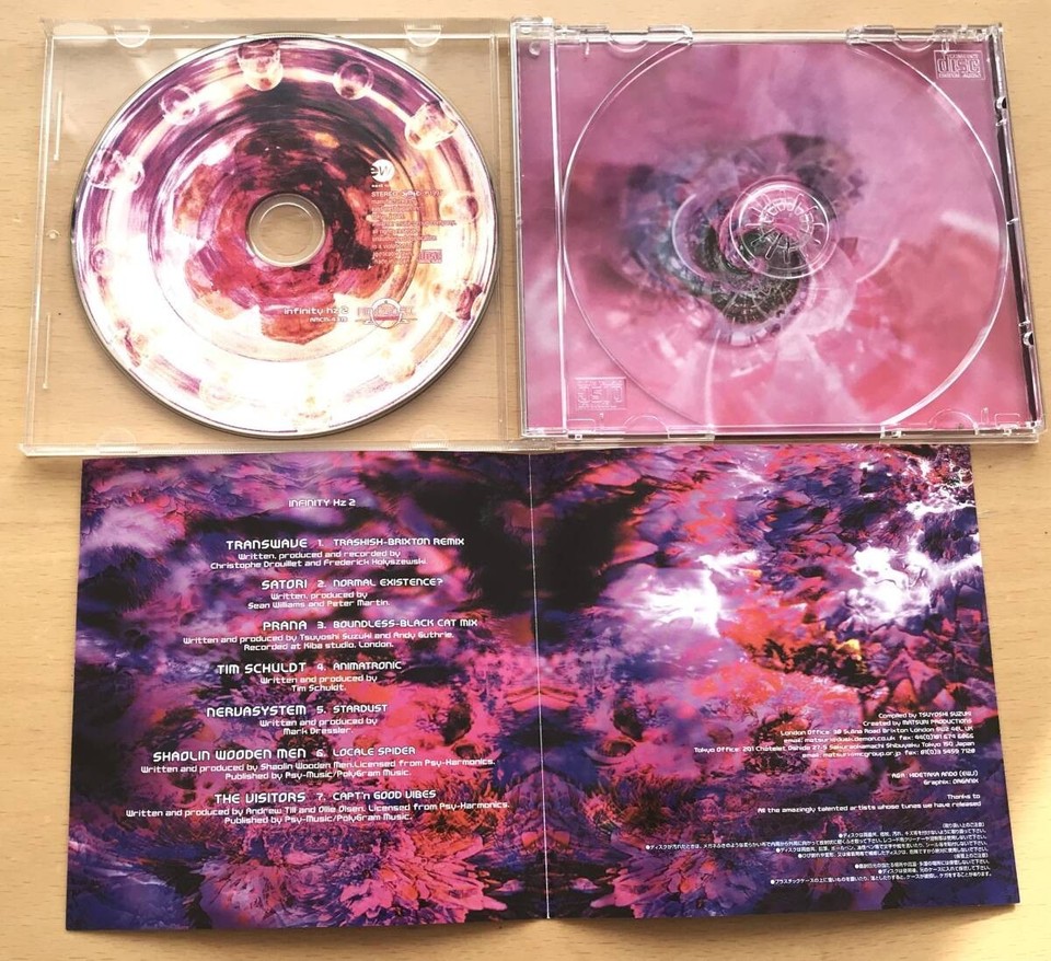 [Psy] Various Infinity Hz 2 CD ＃Goa Trance ＃Psy-Trance ＃Japanese ...