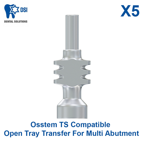 5x DSI Dental Osstem TS Compatible Open Tray Transfer For Multi Abutment 1.4m | eBay