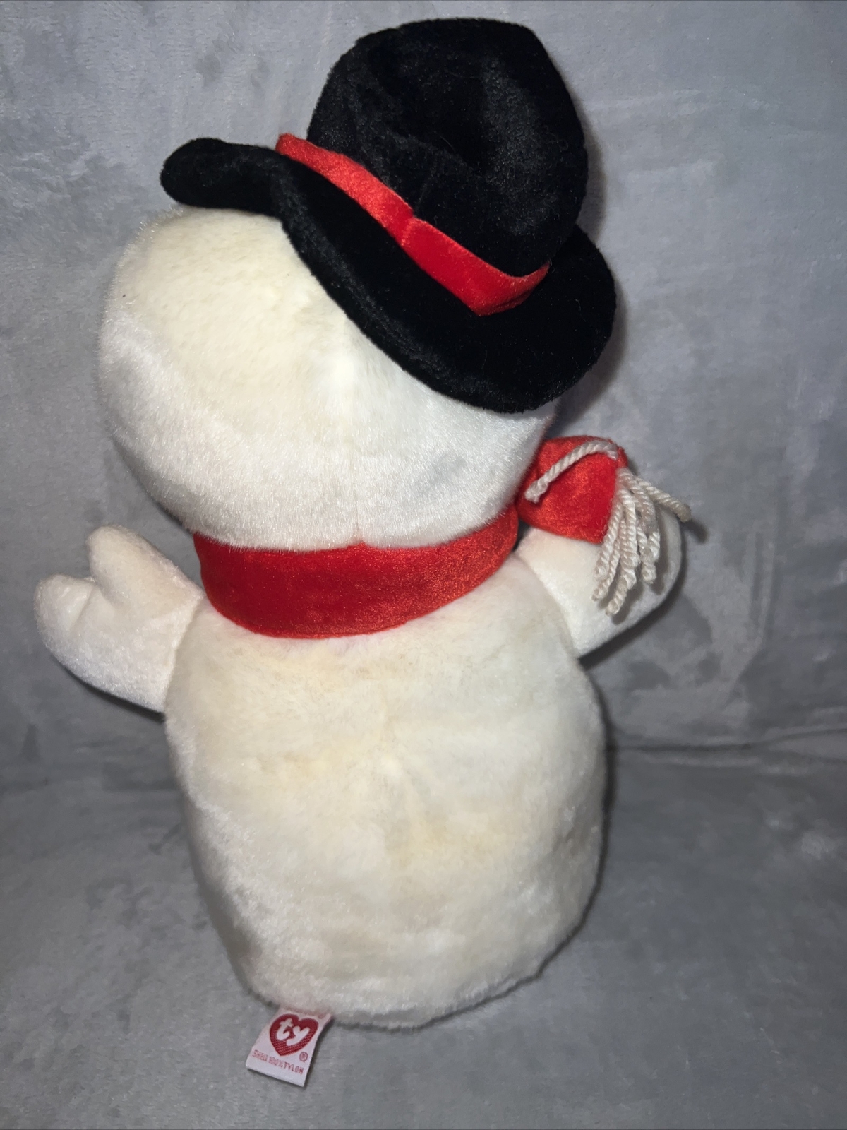 TY 2001 Beanie Buddy “Snowball” The Snowman 13” Christmas Plush Toy ...