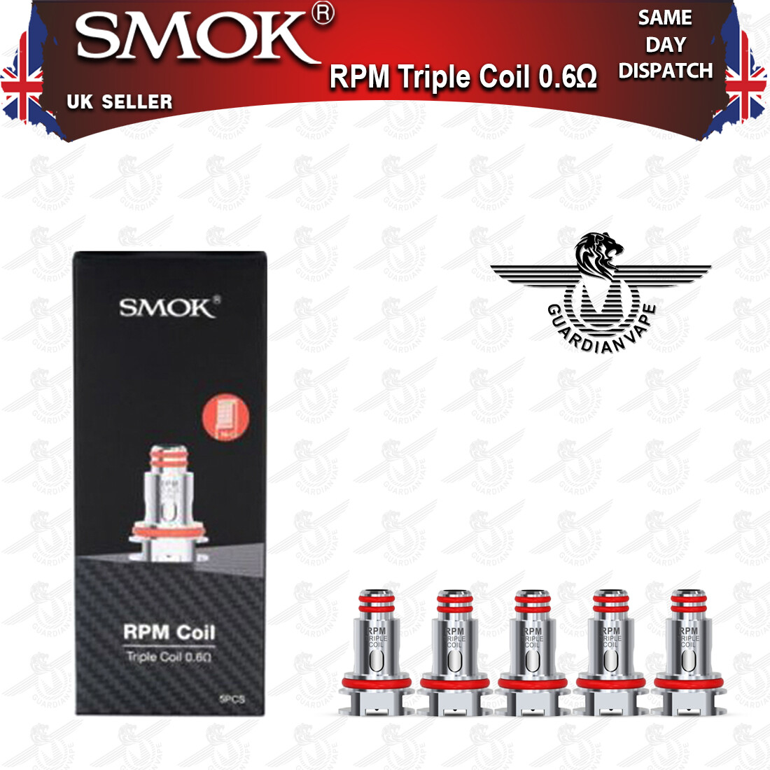SMOK RPM40 Coils, Authentic Smok RPM | Mesh | Triple | SC | Quartz ...