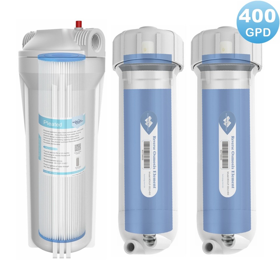 400 GPD RO Membrane Maple Syrup Reverse Osmosis System Sediment Filter ...
