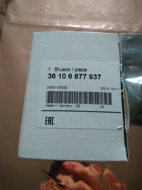 4 X BMW Genuine TPMS Tyre Pressure Sensor Wheel Electronic Module ...