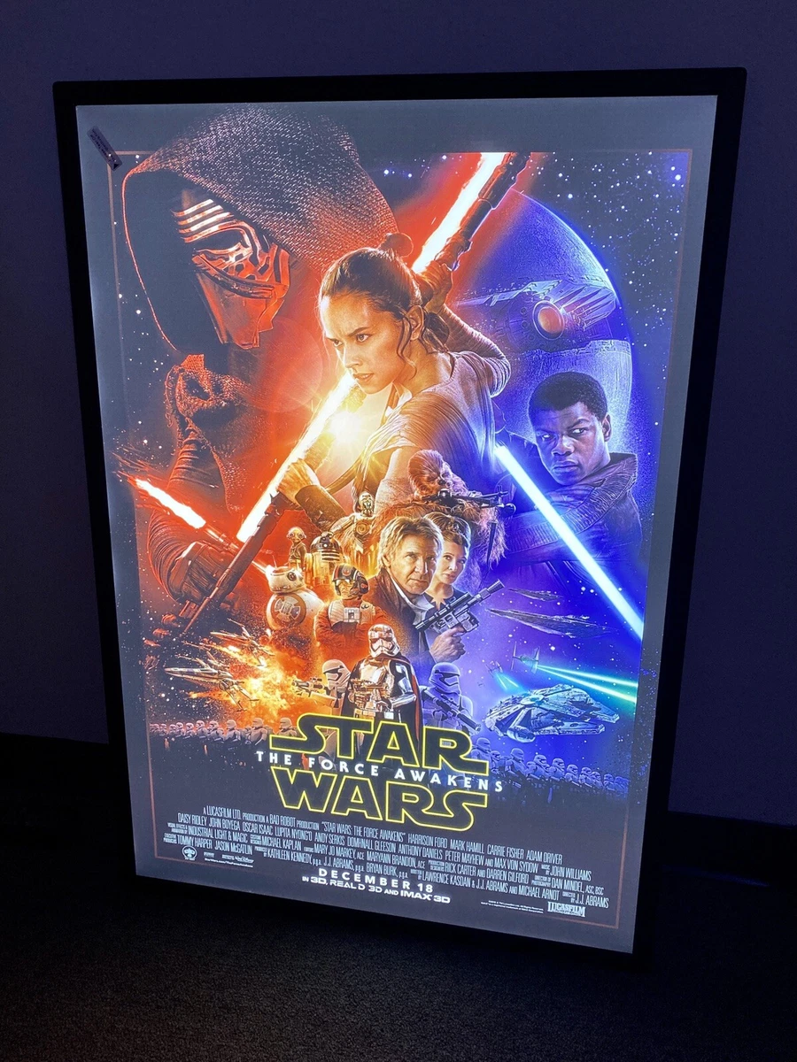 Light Up Movie Poster Frame