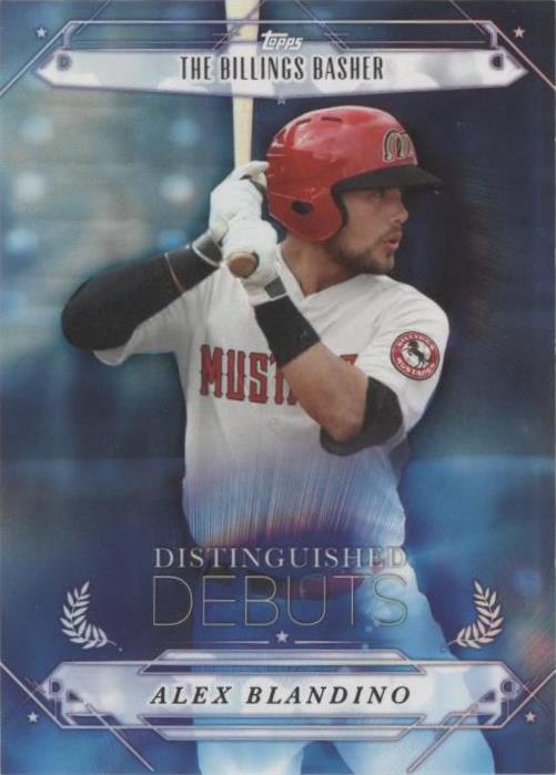 2015 Topps Pro Debut - Distinguished Debuts Alex Blandino #DD-21 (RC ...