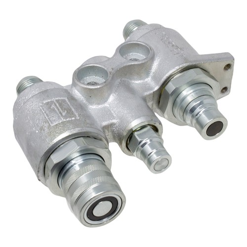 7246783 4BD4FH 48mm Hydraulic Coupler Manifold Block Assy Compatible ...