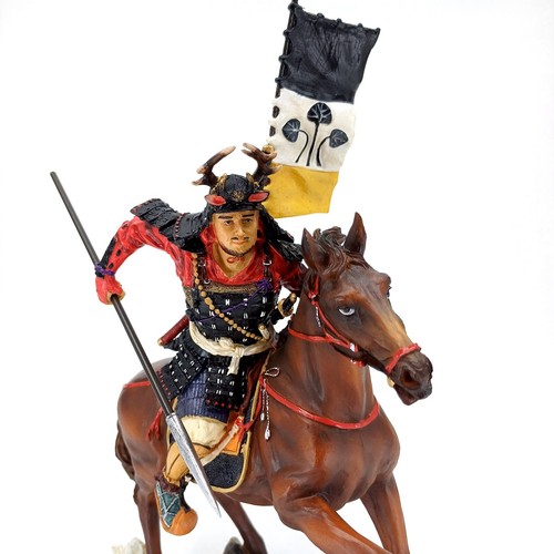 Collectible Samurai Figurine on Horseback | eBay