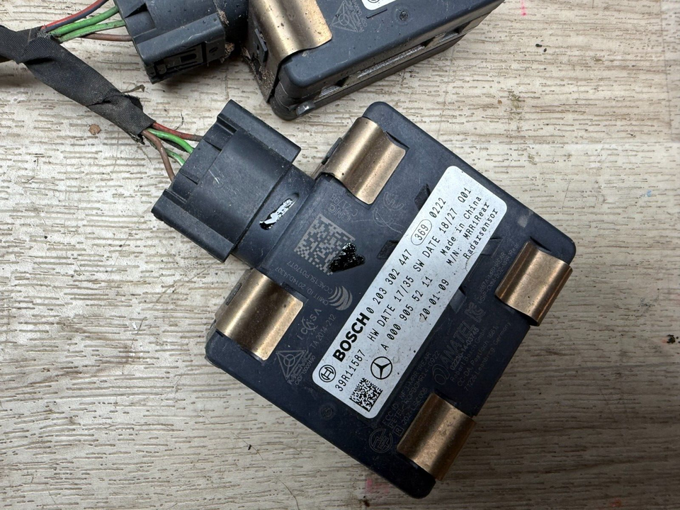 MERCEDES BENZ C300 GLC E300 OEM SET REAR LH & RH BLIND SPOT RADAR ...