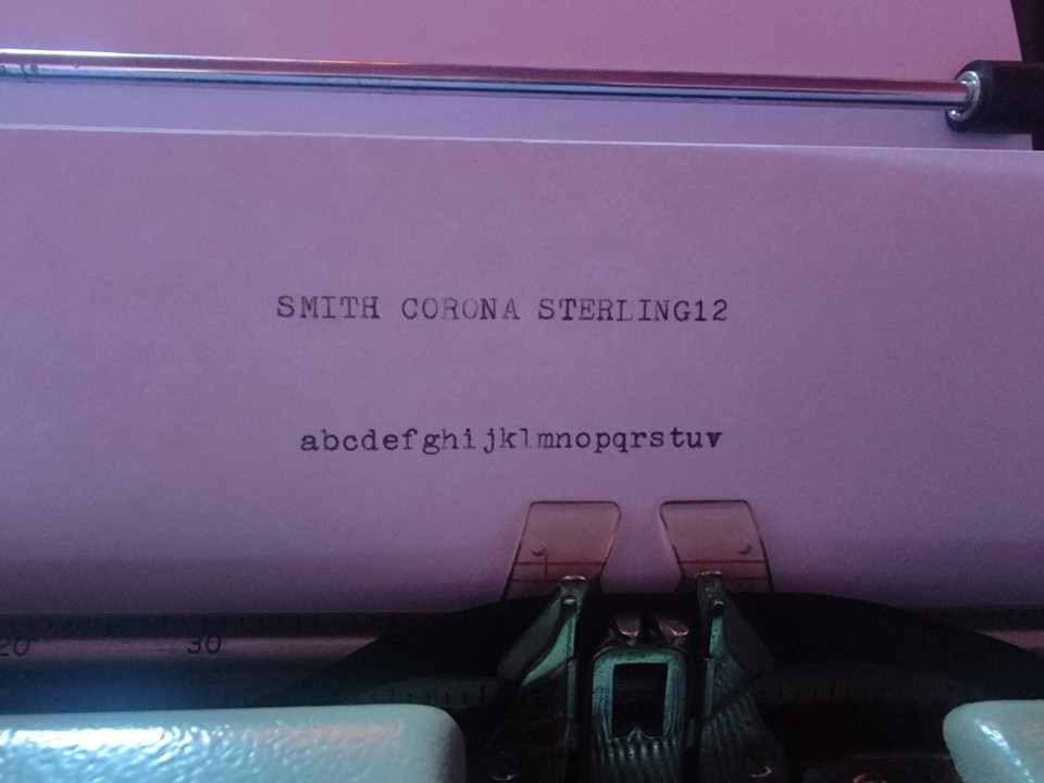 Smith Corona Sterling 12 Type Writer | eBay