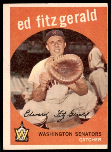 1959 Topps Ed Fitz Gerald Baseball Cards #33 | eBay