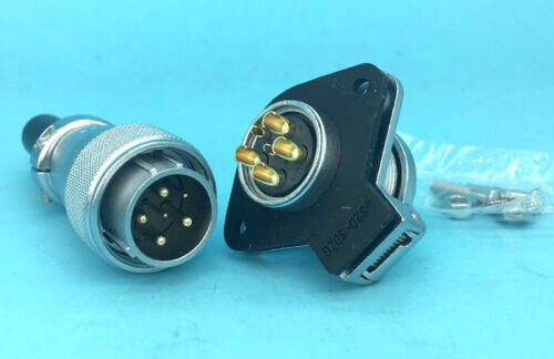 WS20 waterproof 6-Pin Panel Mount Electrical Wire Connector Aviation ...