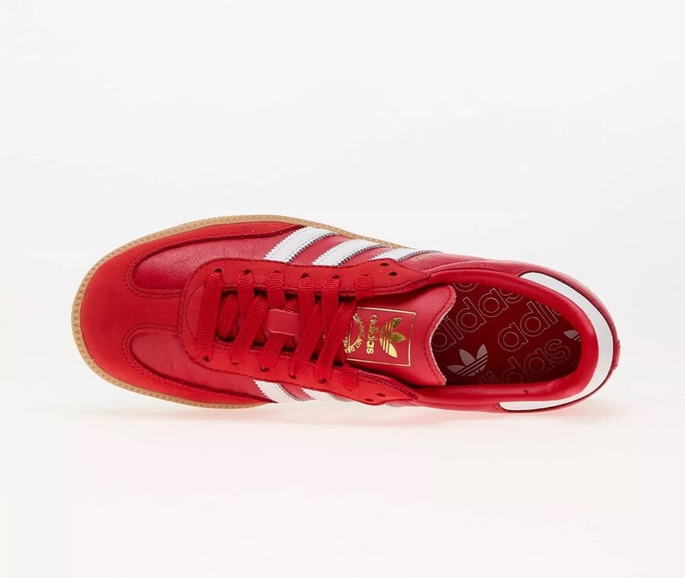 Adidas Womens 8 Originals Samba OG Better Scarlet IE6524 Casual Shoes ...